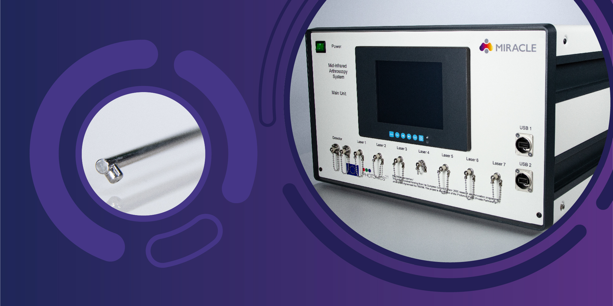 MIRACLE Project - Combining Technologies. Empowering Arthroscopy.